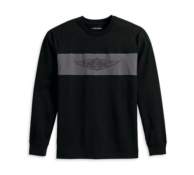 MEN'S WINGED BAR&SHIELD TEE | Harley-Davidson® 倉敷