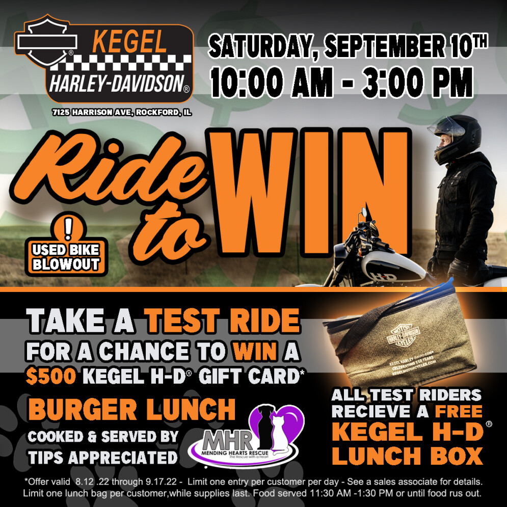 Kegel H-D | Ride to Win Event | Kegel Harley-Davidson®