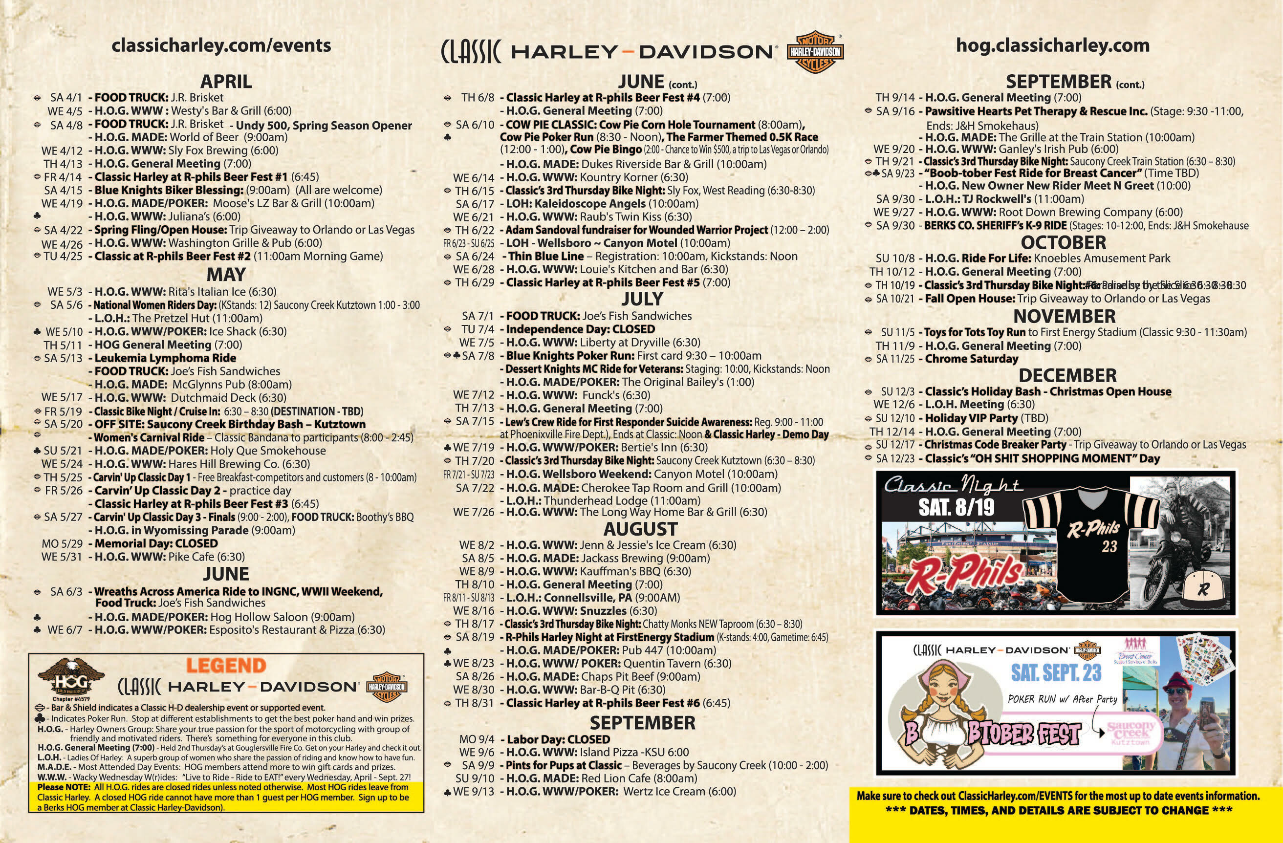 Events | Classic Harley-Davidson