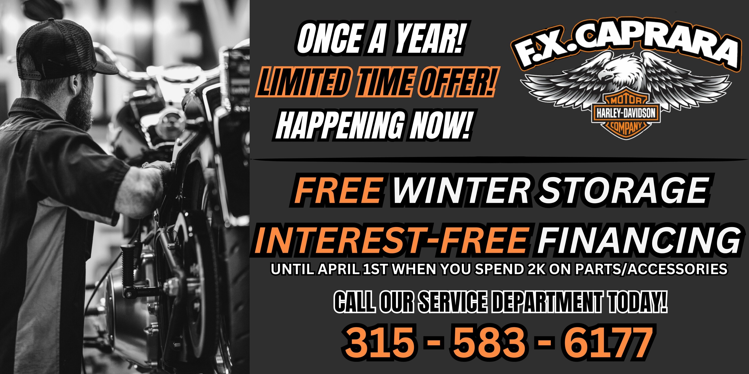 FX Caprara Harley-Davidson® Service Department | F.X. Caprara Harley ...
