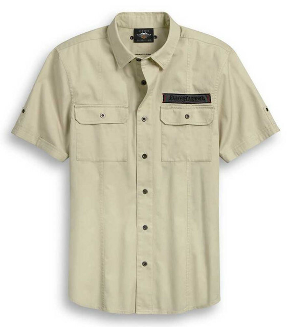 Raw Edge Patch Shirt | Harley-Davidson® 福岡