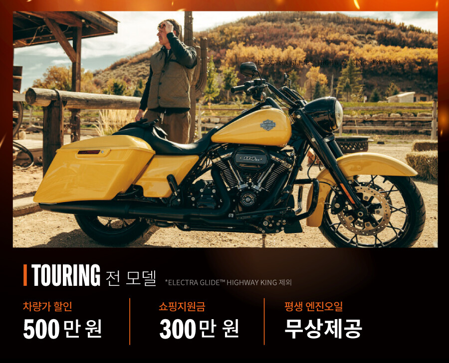 할리데이비슨 모터사이클 프로모션 [FBIG] | Harley-Davidson® of Korea