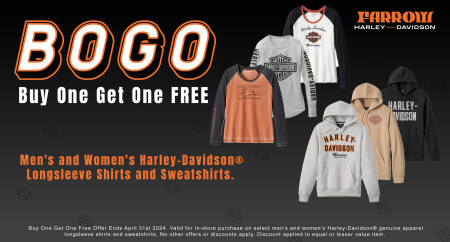 Farrow Promotions - Farrow Harley-Davidson® | Farrow Harley-Davidson®