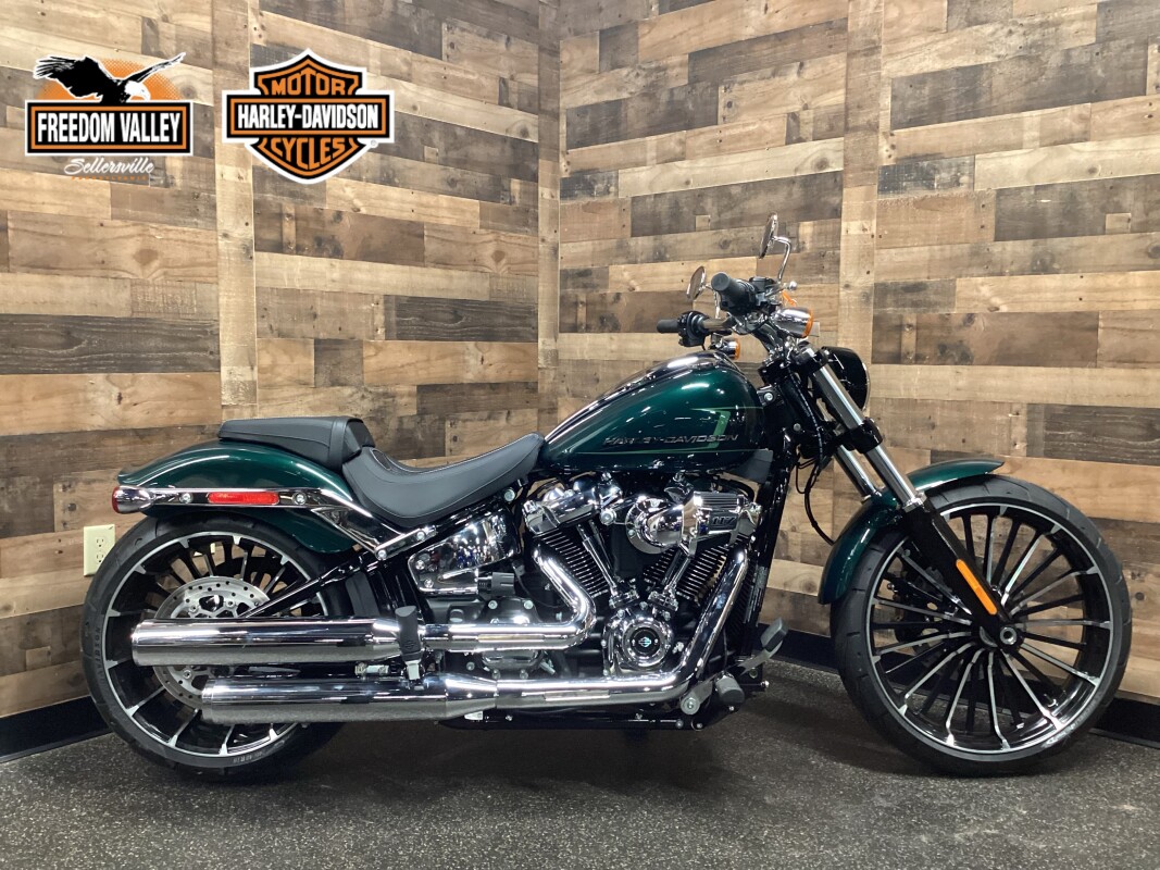 2024 Harley-Davidson® Breakout™ 117 Alpine Green | Liberty Harley-Davidson
