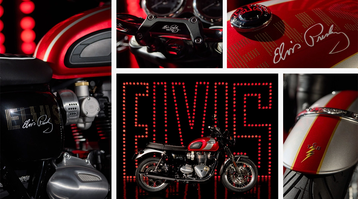 Triumph Unveils Bonneville T120 Elvis Presley Limited Edition | West ...