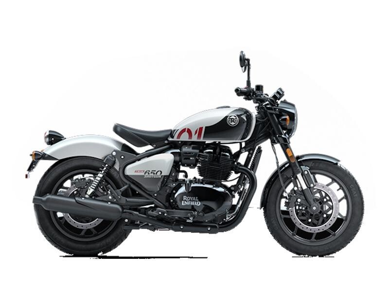 2024 Royal Enfield Shotgun 650 Stencil White | Triumph Nassau County