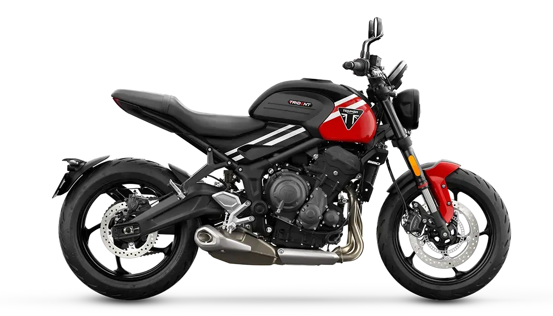 2025 Triumph Trident 660 Diablo Red / Sapphire Black | Triumph Nassau ...