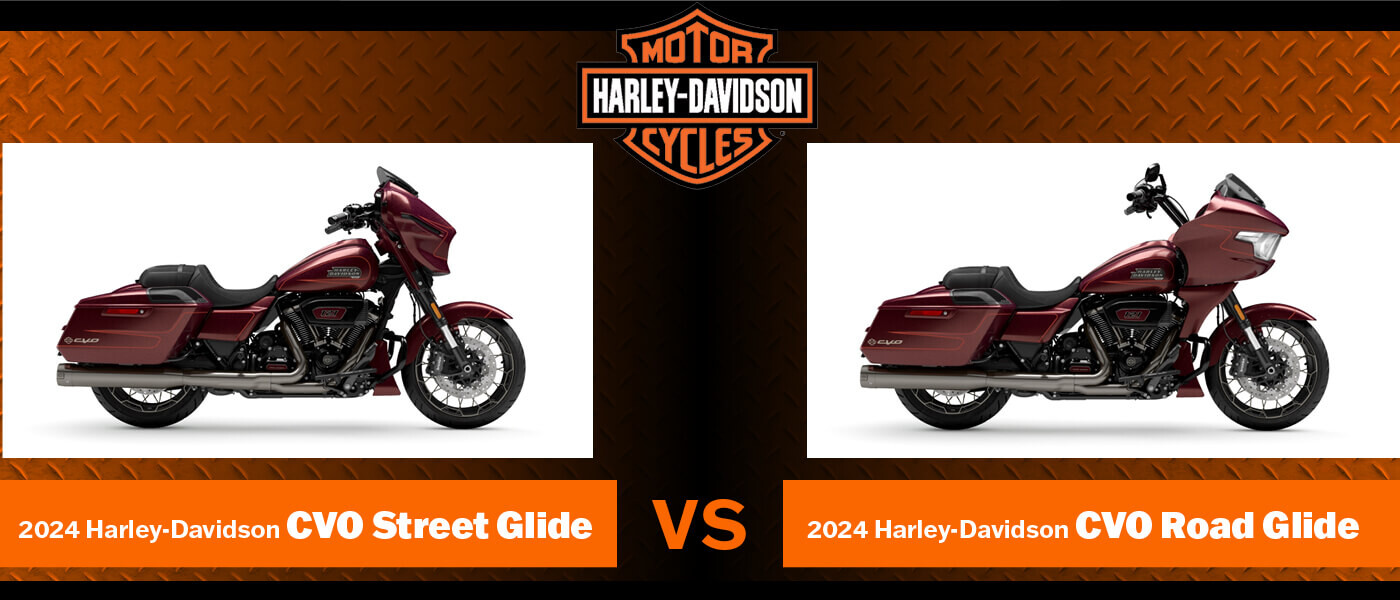 2024 Harley-Davidson® CVO™ Road Glide® vs CVO Street® | Branford, CT ...