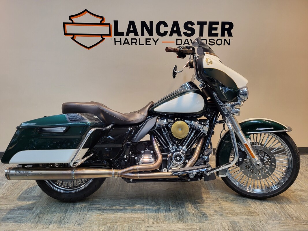 2022 Harley-Davidson Police Electra Glide Mystic Green/Birch White ...