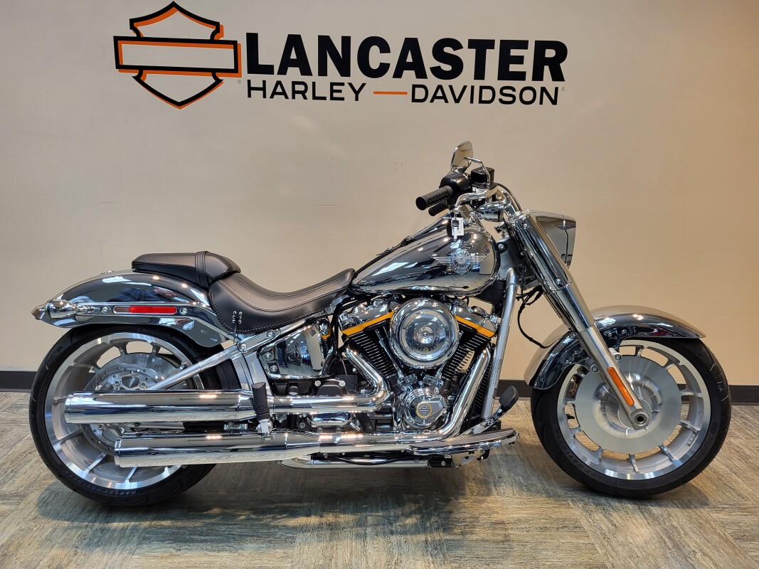 2025 Harley-Davidson® Fat Boy® Gray Ghost Reflection FLSTFI | Lancaster Harley-Davidson®