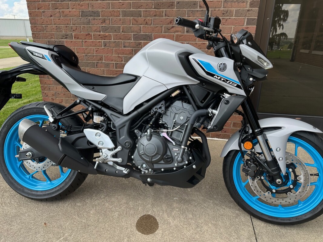 2025 Yamaha MT-03 motorcycle Ice Storm for sale at Hale's Yamaha in ...