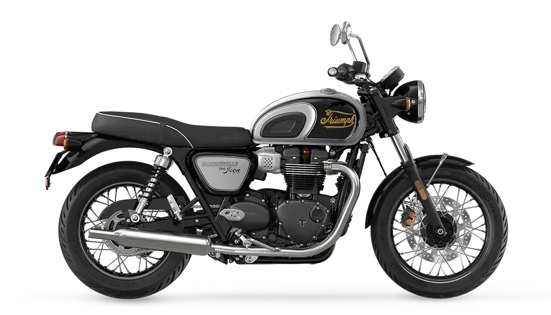 2025 Triumph Bonneville T100 Icon Edition - Aluminium Silver Sapphire ...