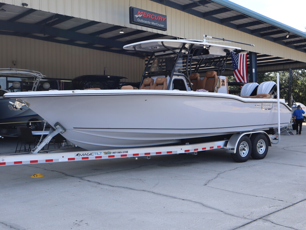 2026 Key West 291 FS | TWIN 350HP | MANTA GREY | VForce Marine Orlando