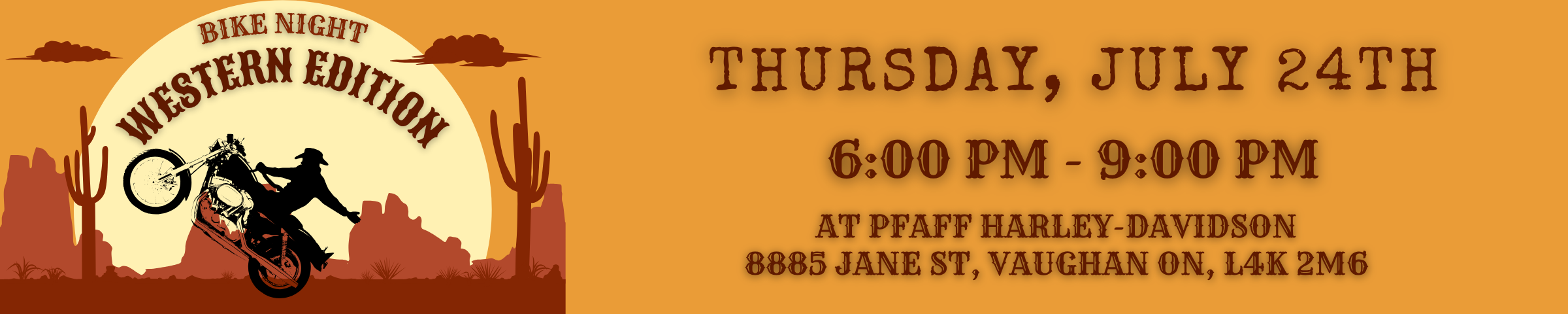 Bike Night - Western Edition - Raffle | PFAFF HARLEY-DAVIDSON®