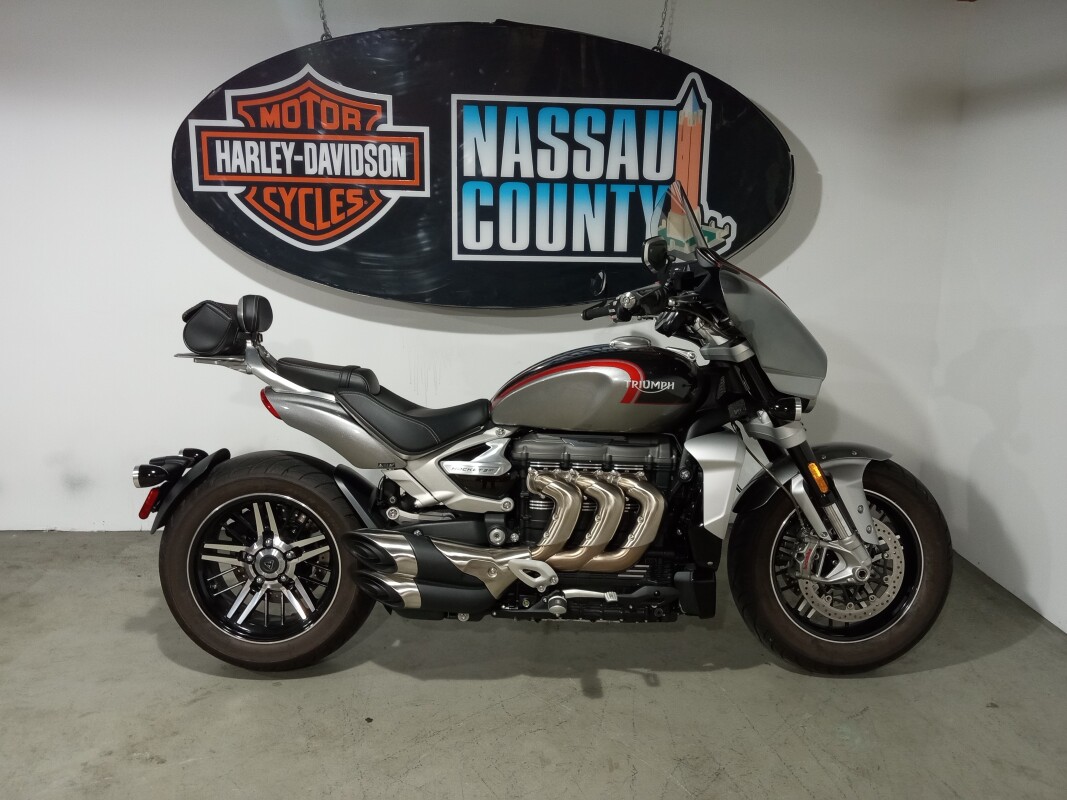 2020 Triumph Rocket 3 GT - Silver Ice / Storm Grey | Triumph Nassau County