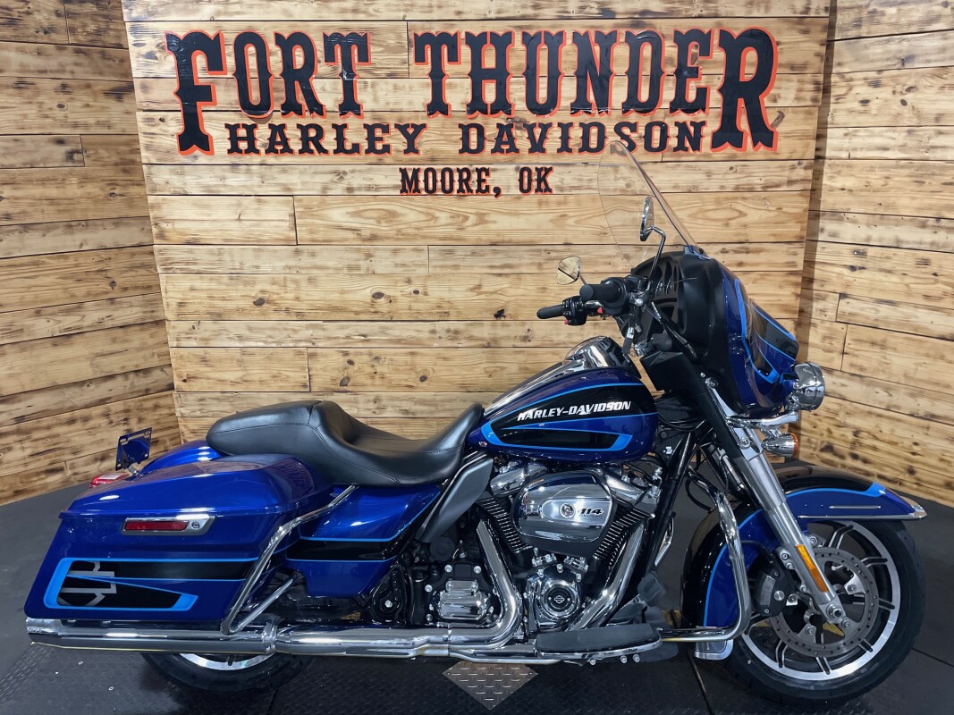 HARLEY-DAVIDSON FLHTP 2022 CF DESIGNS CUSTOM BLUE | Fort Thunder Harley ...