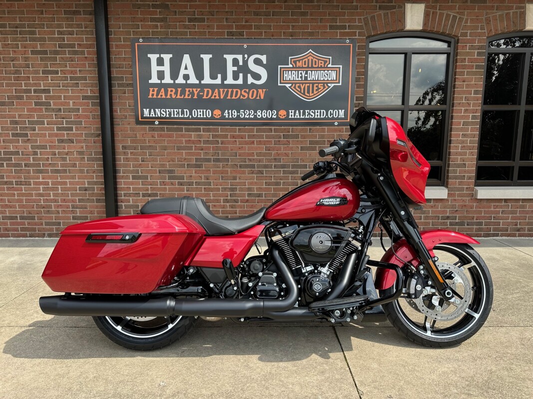 New 2025 Harley-Davidson Street Glide Brilliant Red FLHX for sale at ...