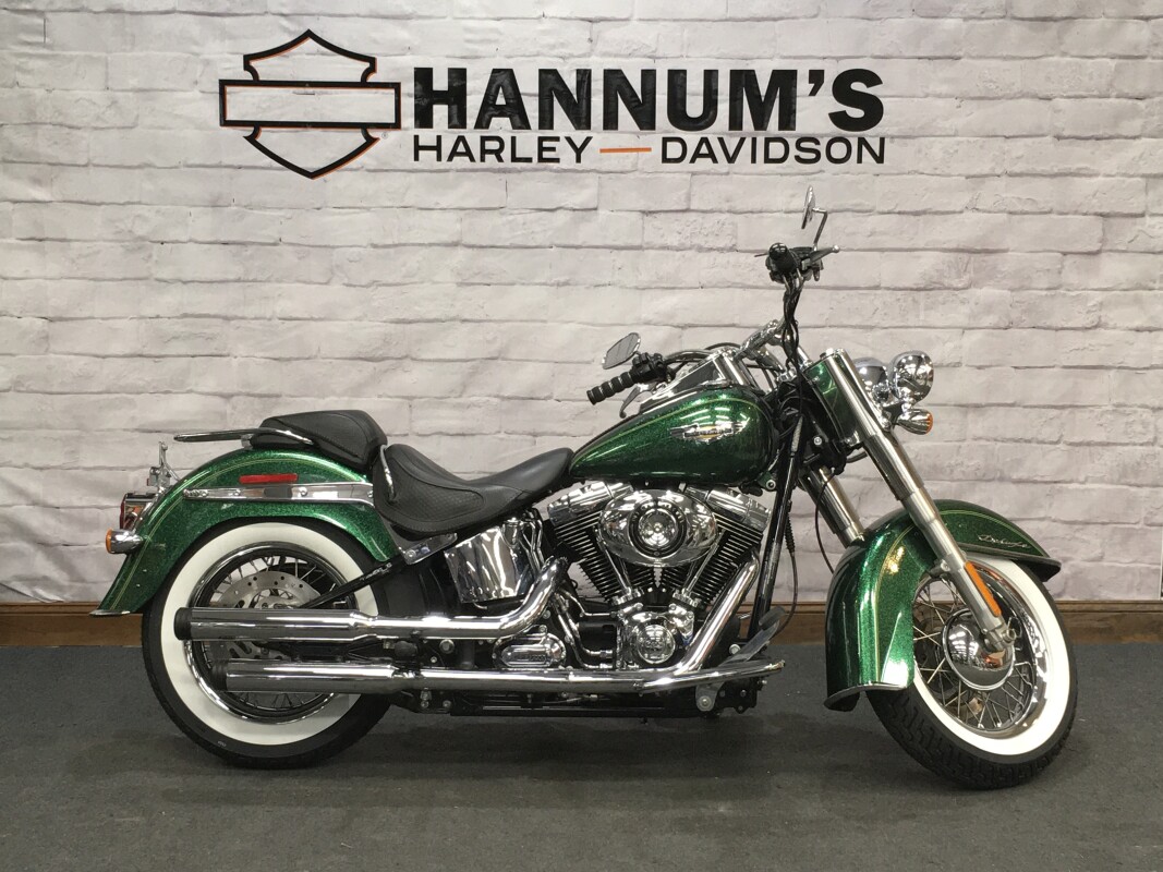 2013 Harley-Davidson® Softail® Deluxe Hard Candy Lucky Green Flake ...