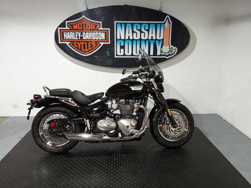 2022 Triumph Bonneville Speedmaster - Jet Black | Harley-Davidson of ...