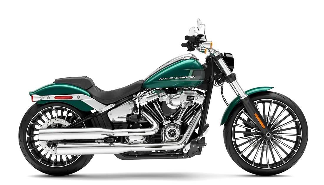 2024 Harley-Davidson® Breakout™ 117 Alpine Green | Harley-Davidson® UAE