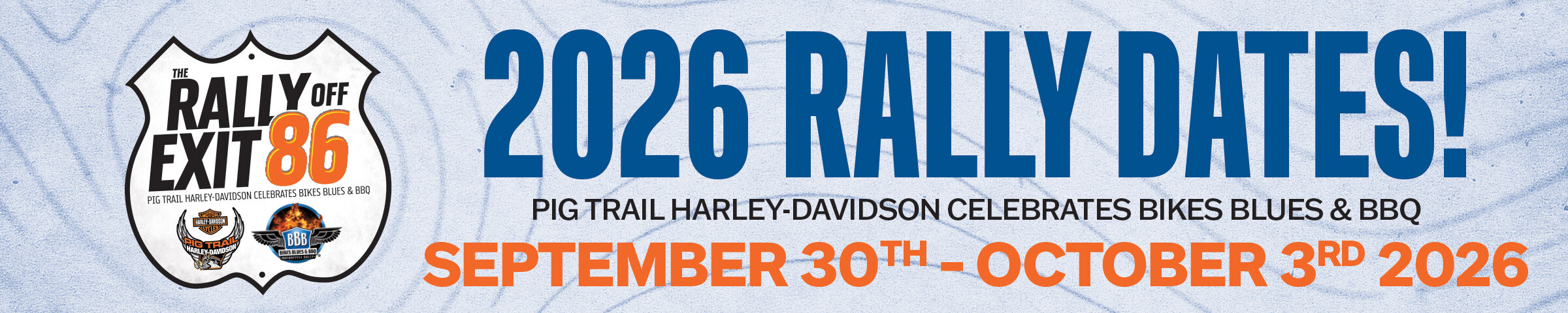 Rally Off Exit 86 2025 | Pig Trail Harley-Davidson®